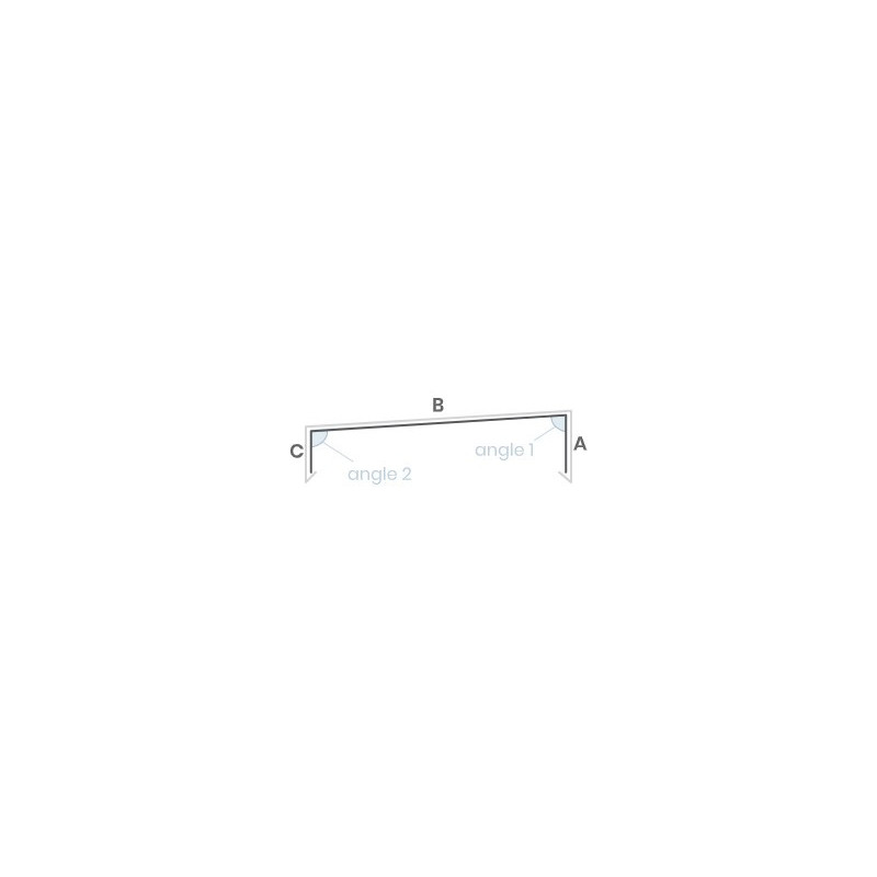 Patte de fixation couvertine | Bout2tole.fr